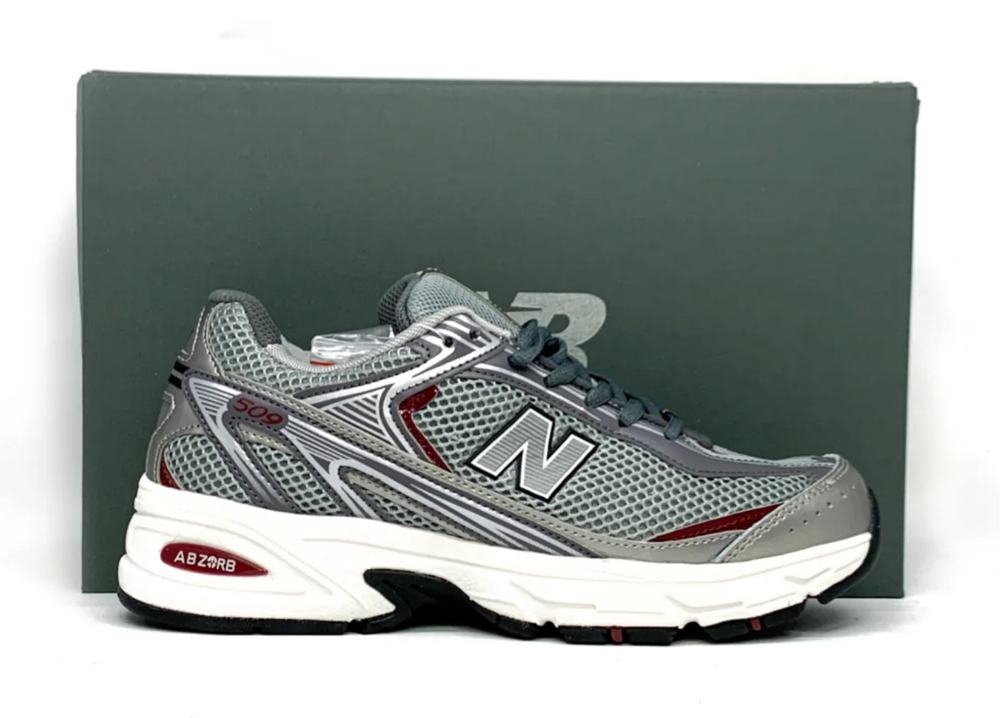 New Balance/NB 509 Silver Red - Web Sepatu